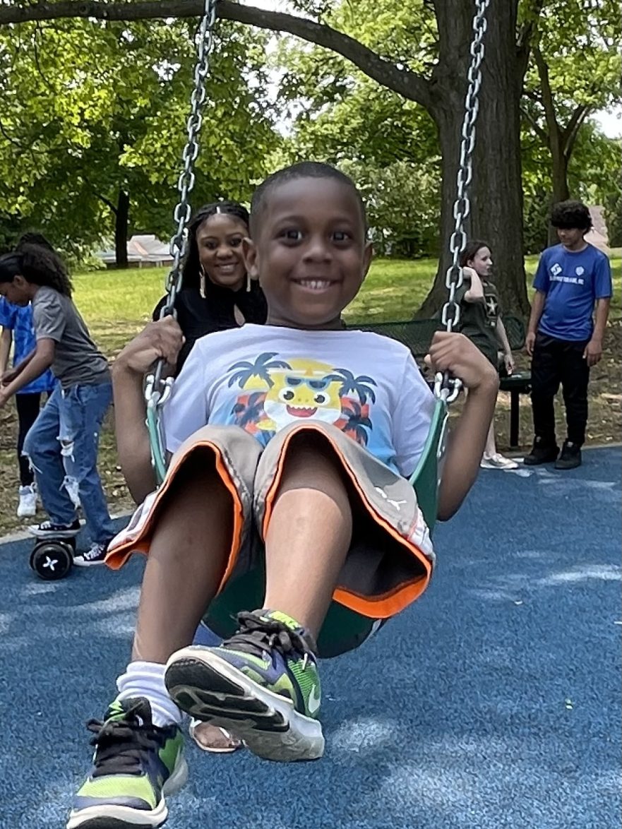 Playground Ribbon Cutting | Omega CDC