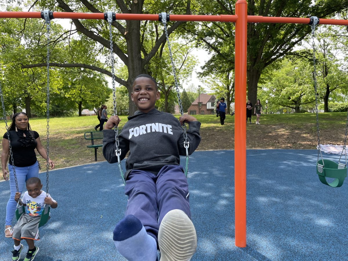 Playground Ribbon Cutting | Omega CDC