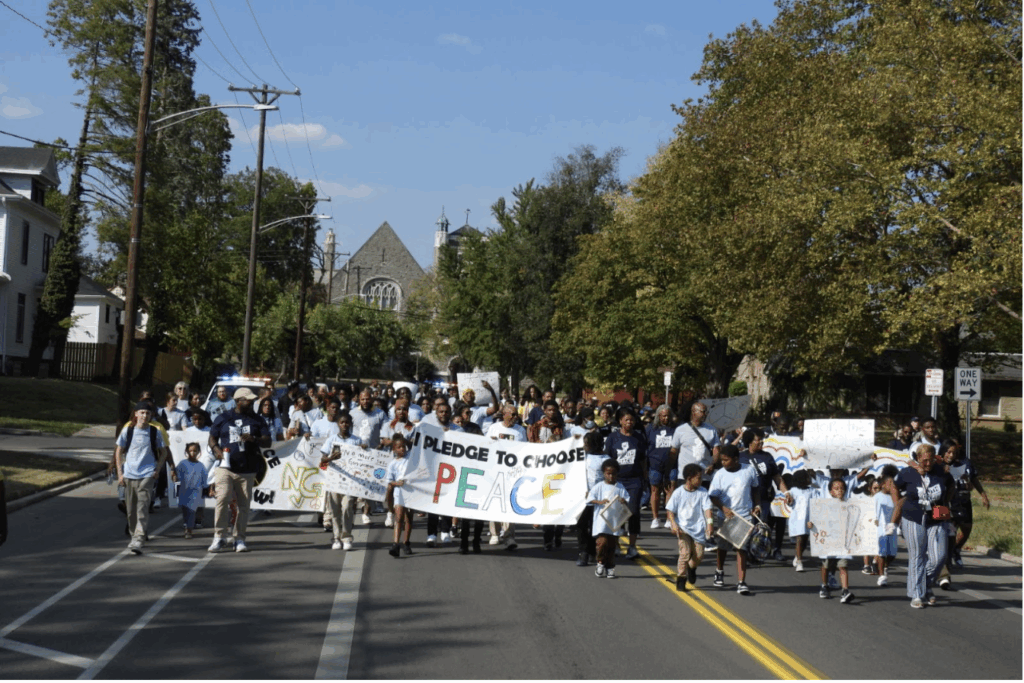 2025 Youth for Peace March with Omega CDC | Omega CDC